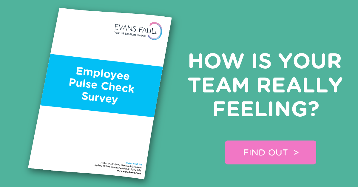Employee Pulse Check | Evans Faull HR