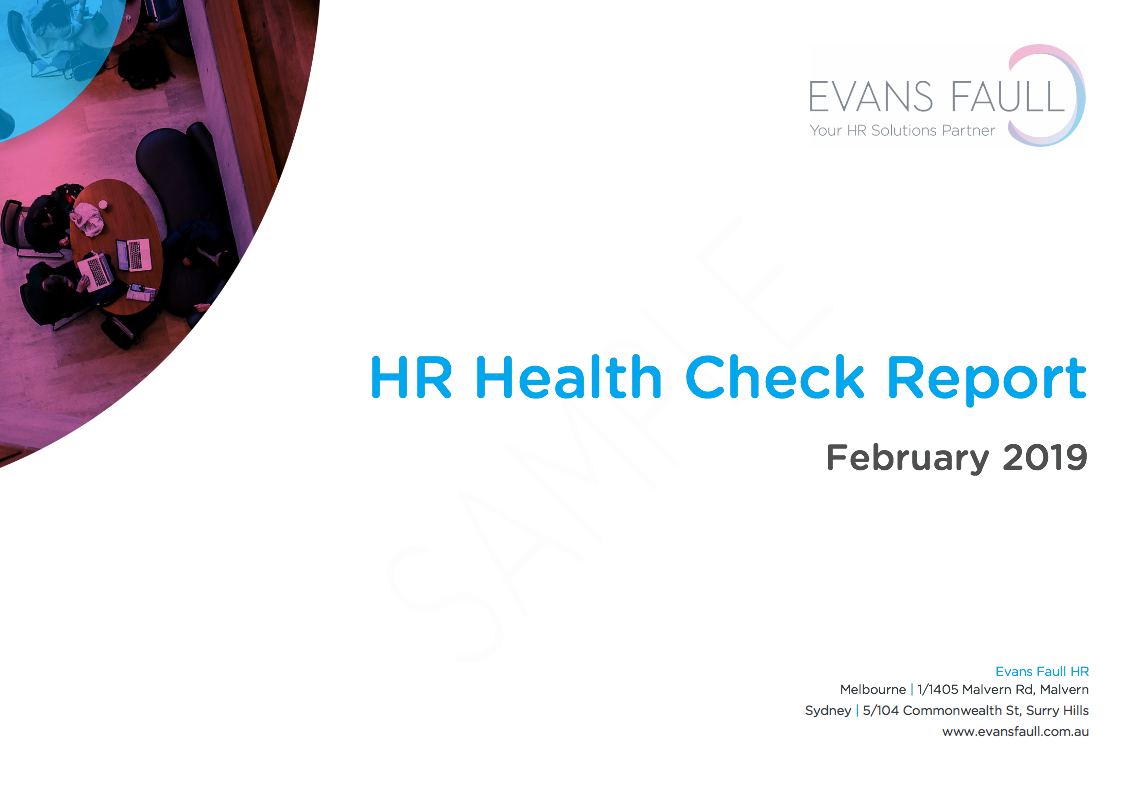 HR Health Check - Free HR Assessment | Evans Faull HR